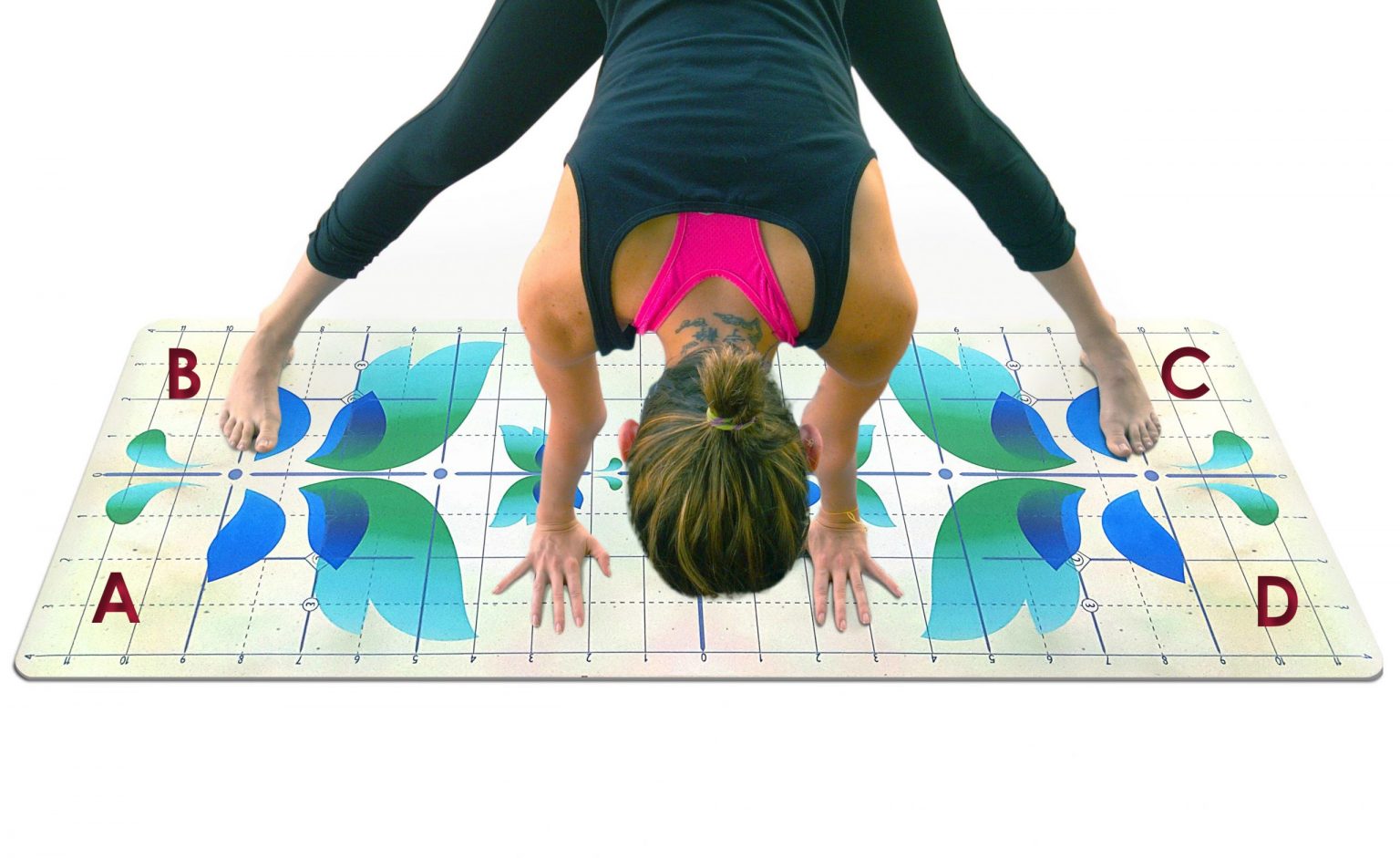 Symmetry In Yoga Poses made simple with Alignment Grid and Quadrants